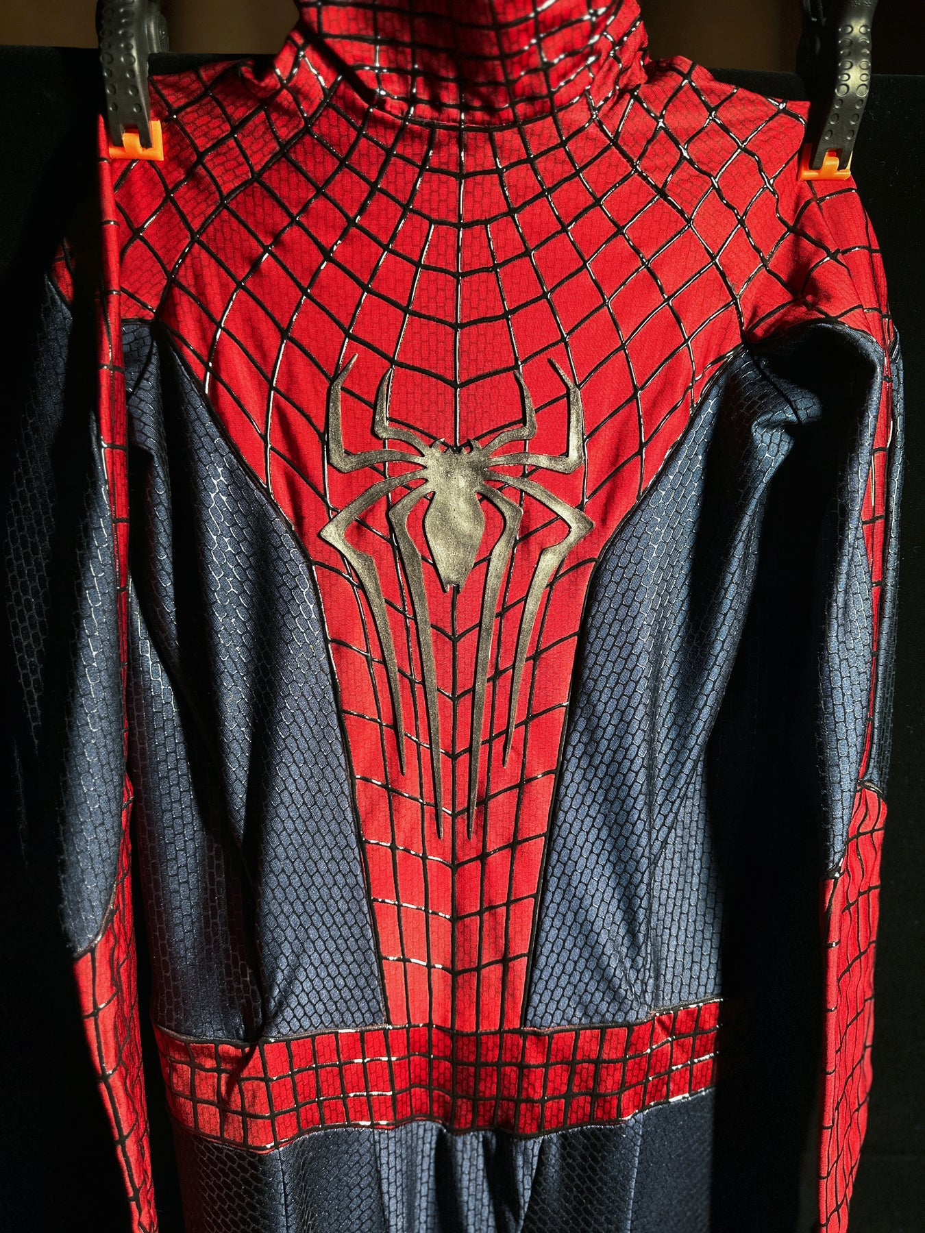 TASM 2 Suit (Andrew) with Face shell & 3D Rubber Web Movie Prop Replic ...
